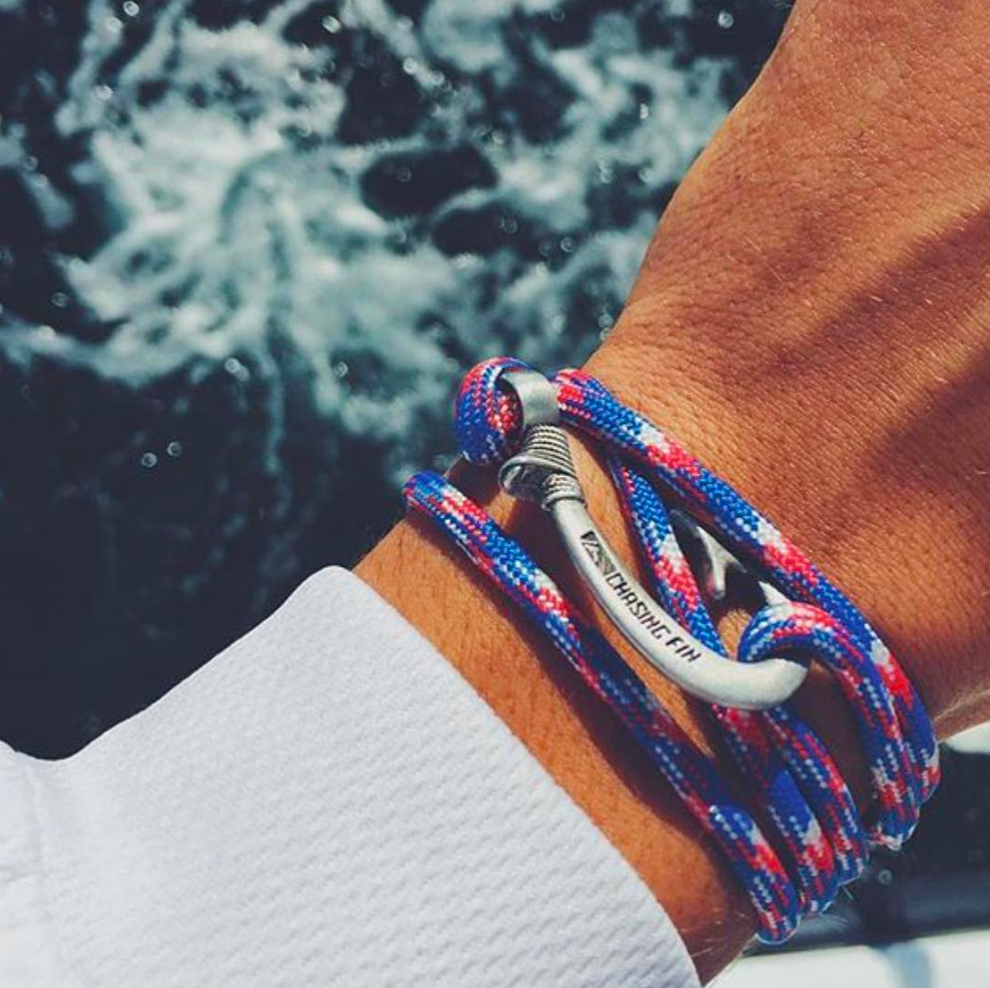 Burnt Orange Fish Hook Bracelet – Fish Hook Bracelets | Chasing Fin Apparel